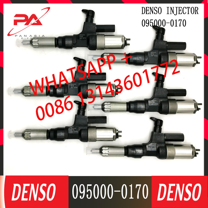আসল সাধারণ রেল জ্বালানী ইনজেক্টর 095000-0170 095000-0173 095000-0176 ...