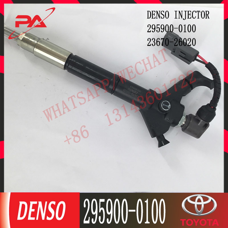 295900-0100 295900-0020 TOYOTA Diesel Fuel Injectors 23670-26020 23670 ...