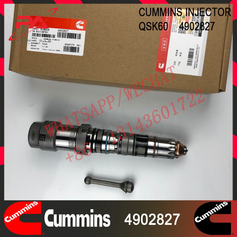 4902827 Cummins Diesel QSK60 Engine Fuel Injector 4088431 4076533 ...