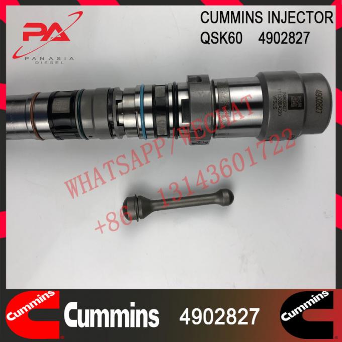 4902827 Cummins Diesel QSK60 Engine Fuel Injector 4088431 4076533 ...