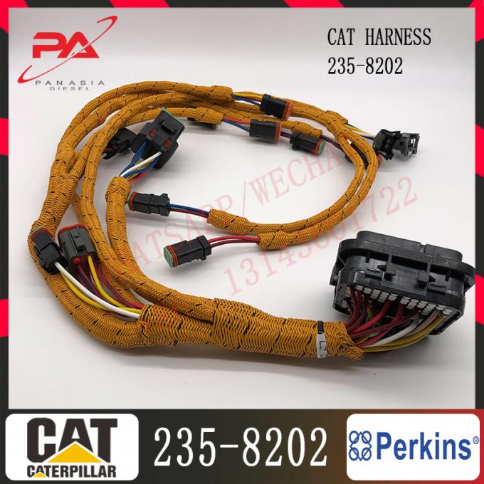 Excavator C9 Wire Harness E330D E336D Engine Wiring Harness 235-8202 ...